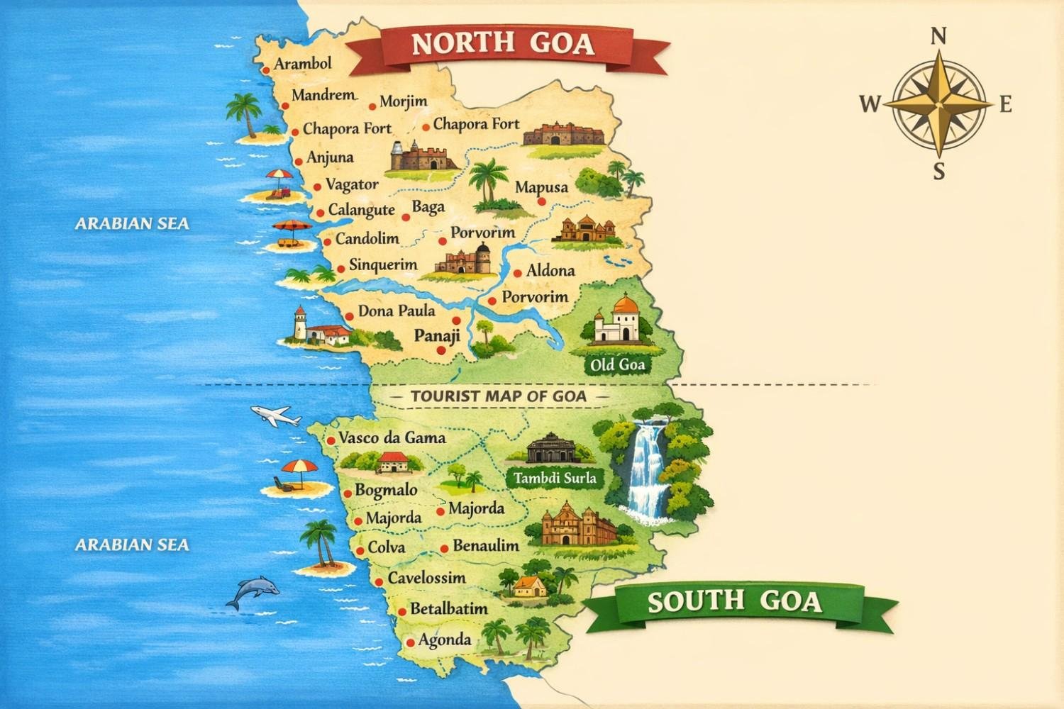 Goa Travel Guide 2026: Beaches, Best Season, Activities, & Nightlife